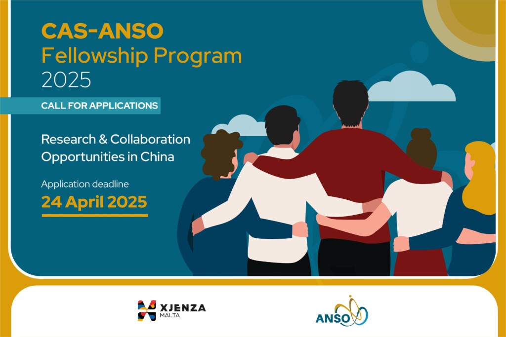 CAS-ANSO Fellowship Programme 2025 – Xjenza Malta